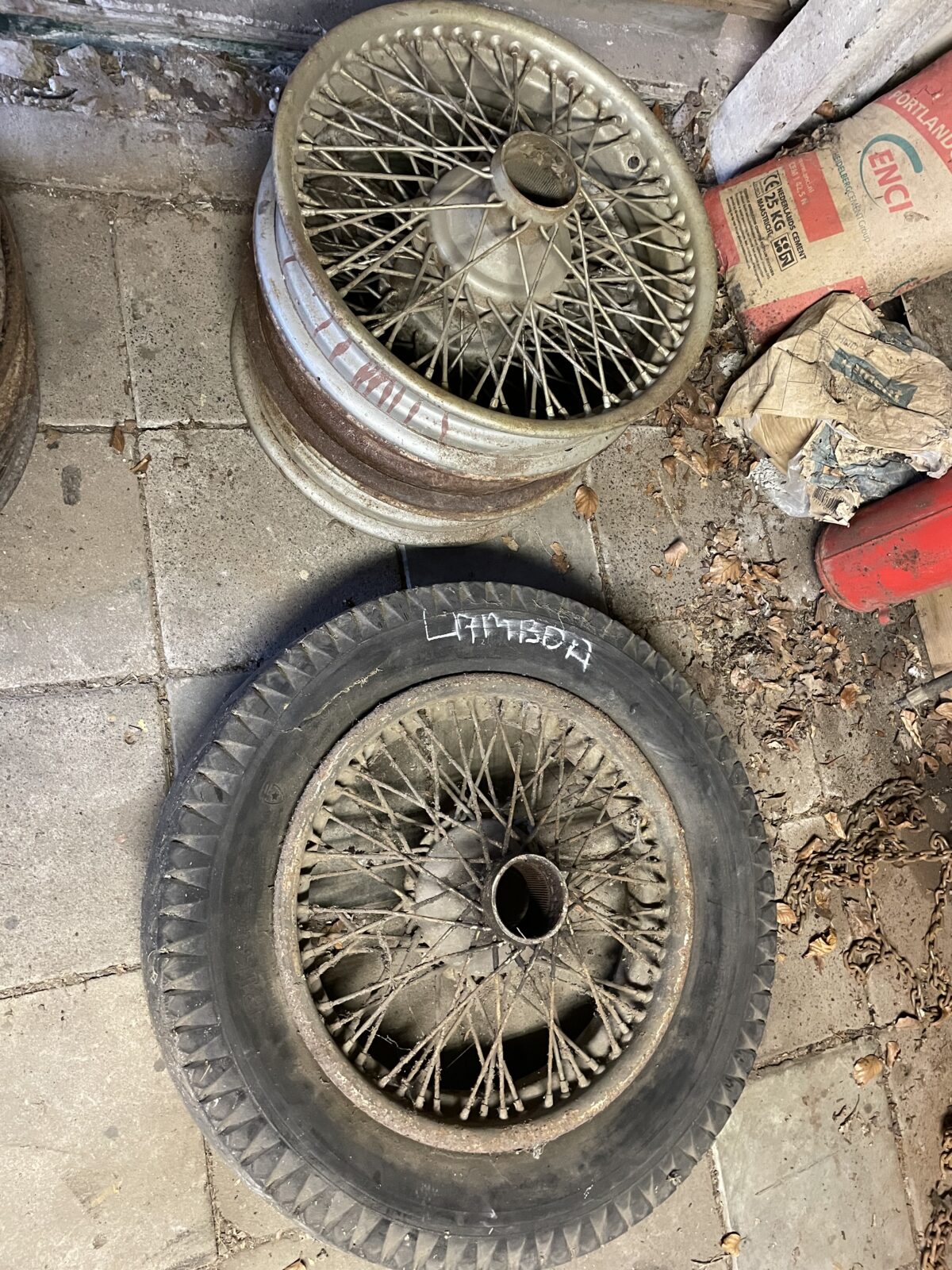 Lancia Lambda 19" Wire Wheels - Jancia