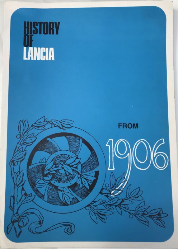 Lancia History of Lancia from 1906 - Jancia
